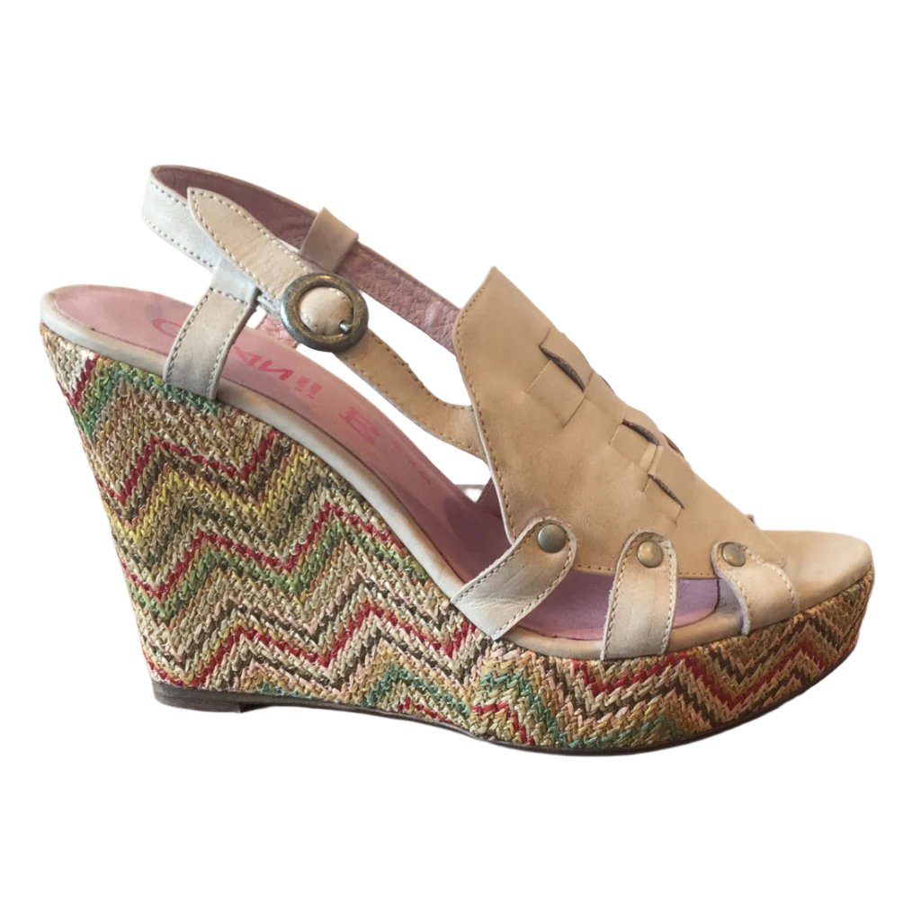 Wedge-natural- LAST PAIR 37! – Chanii B